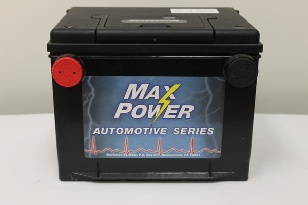 MAX POWER 12V 500 CCA GROUP 75 SIDE TERMINAL BATTERY MF75-500 BB75-500 ...