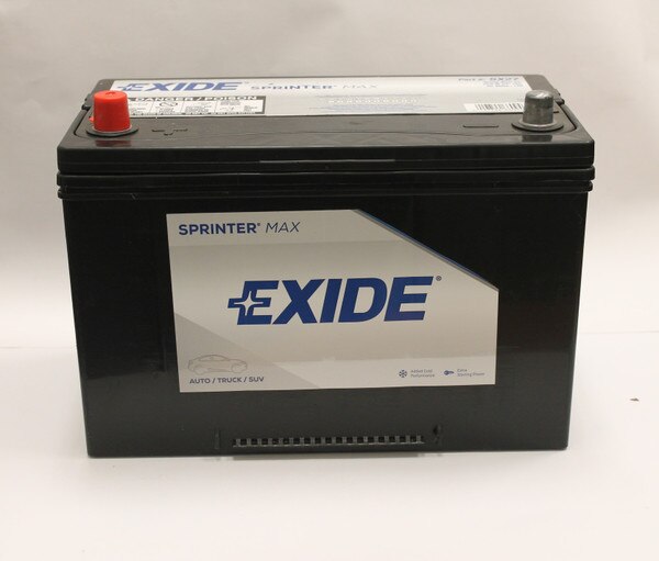 EXIDE GROUP 27 BATTERY 12V 750 CCA 120 MIN RC SX27 W2760 ...